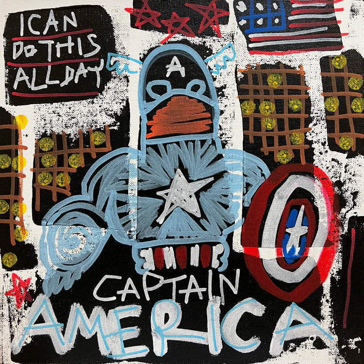 SOLD HEROES & VILLAINS – DANNY SMITH ART